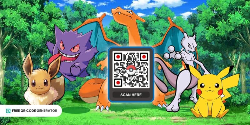 Everything You Need to Know About the Pokemon QR Code | Free QR Code ...